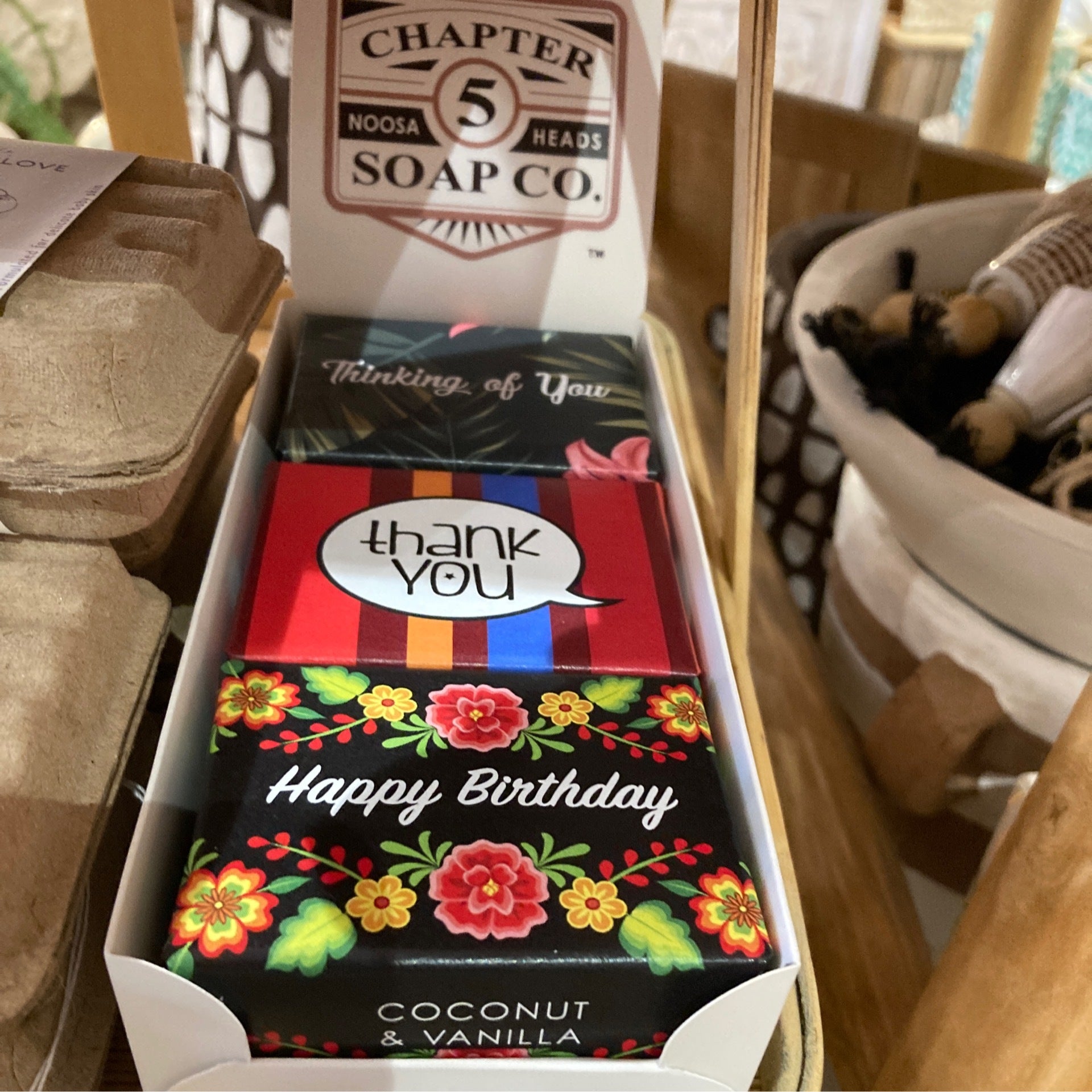 Quote/Greeting soap bar assorted | Coastal Luxe Homewares